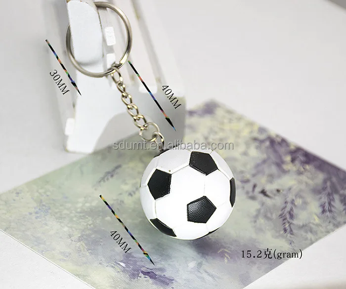 New Arrival Simulation 4cm Football World Cup Accessories Pendant For ...