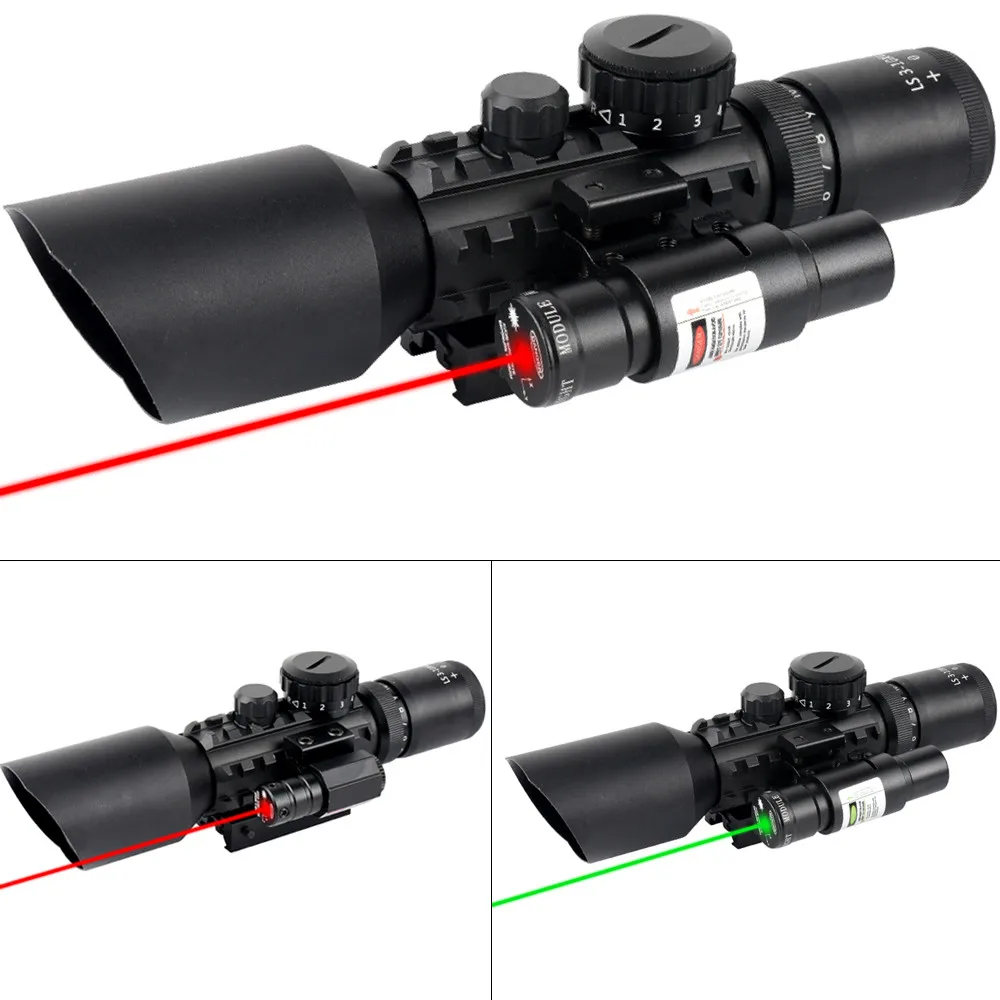 Syqt Ir Compact Tactical Sight Long Range Green Dot Laser Sight Sight ...