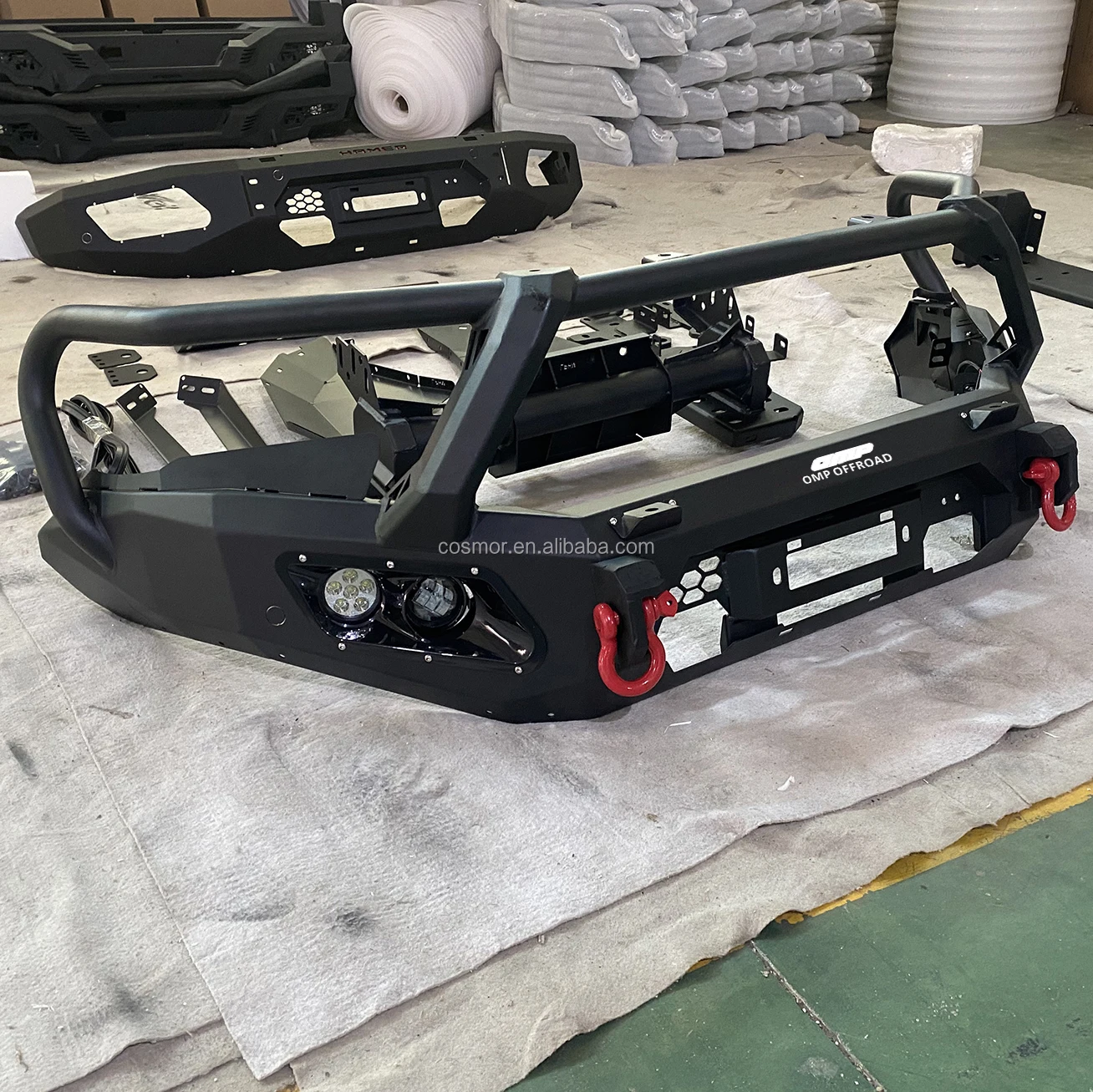 Steel Front Bumper for Toyota Hilux - Durable & Stylish