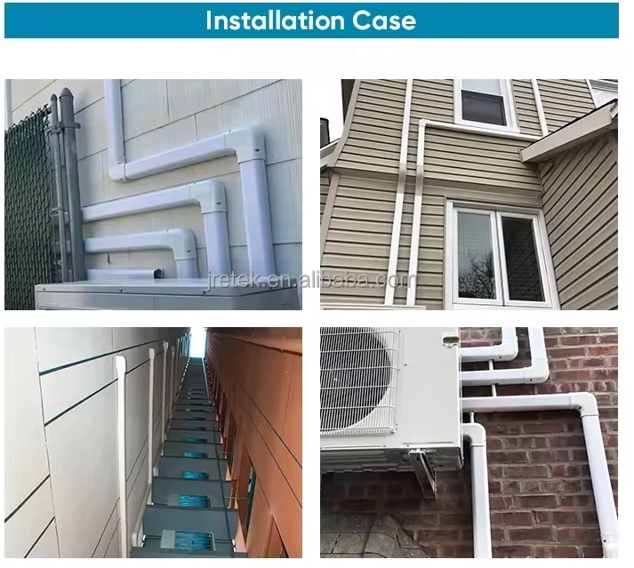 Manual Power Pvc Plastic Tubing Kit Slim Air Conditioner Connecting ...