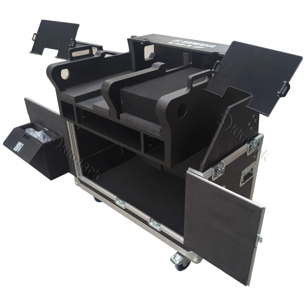 Hydraulic Easy Lifting 1U Rack Space Flip Mixer Flight Transapotation ...