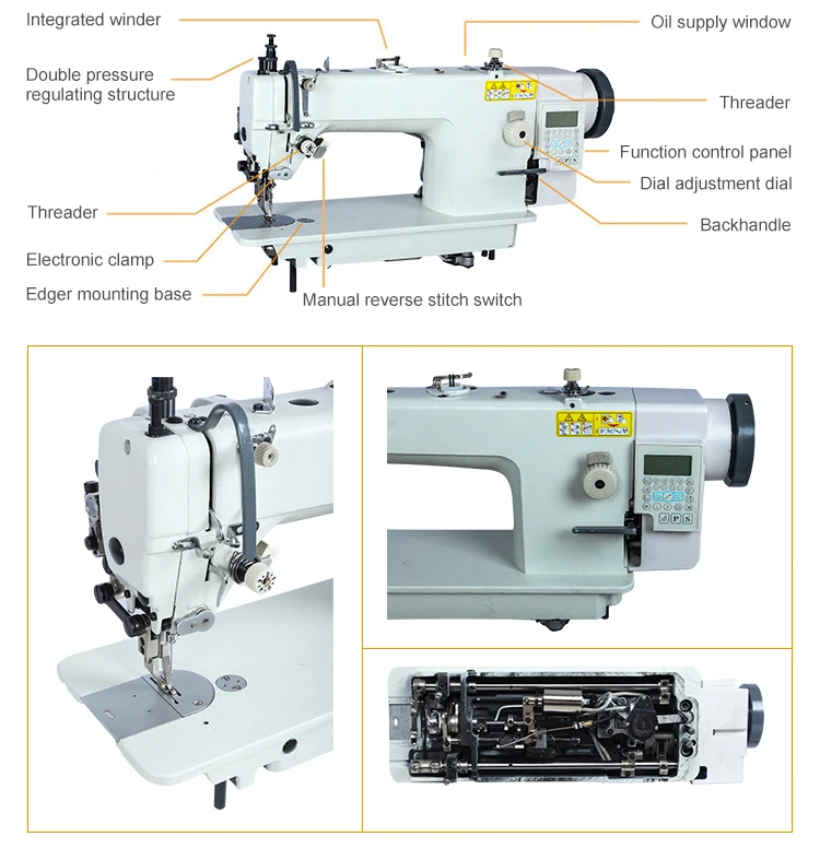 0303D Single Needle Automatic Direct Drive Sewing Machines