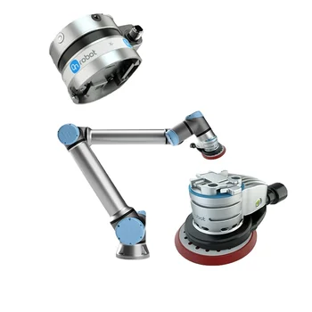 Ur Ur10 Cobot Robot With Polishing Sanding Machine Electric Spindle Onrobot Sander And Hex-e/h ...