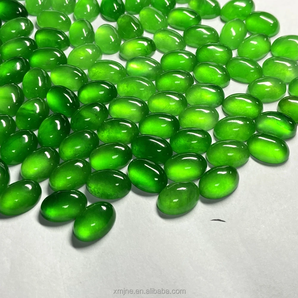 Myanmar Natural Green Jade Jadeite - HQ GEMS Loose Gemstone