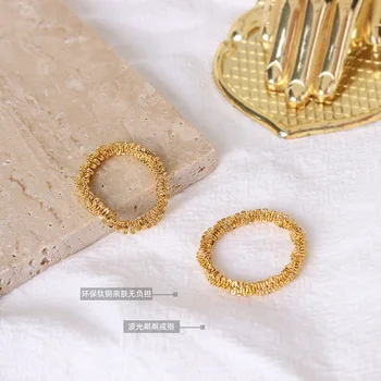 Vershal Vsc195 2024 New Arrival Minimalist Ins Chic Fashion 18k Gold Plated Stainless Steel ...