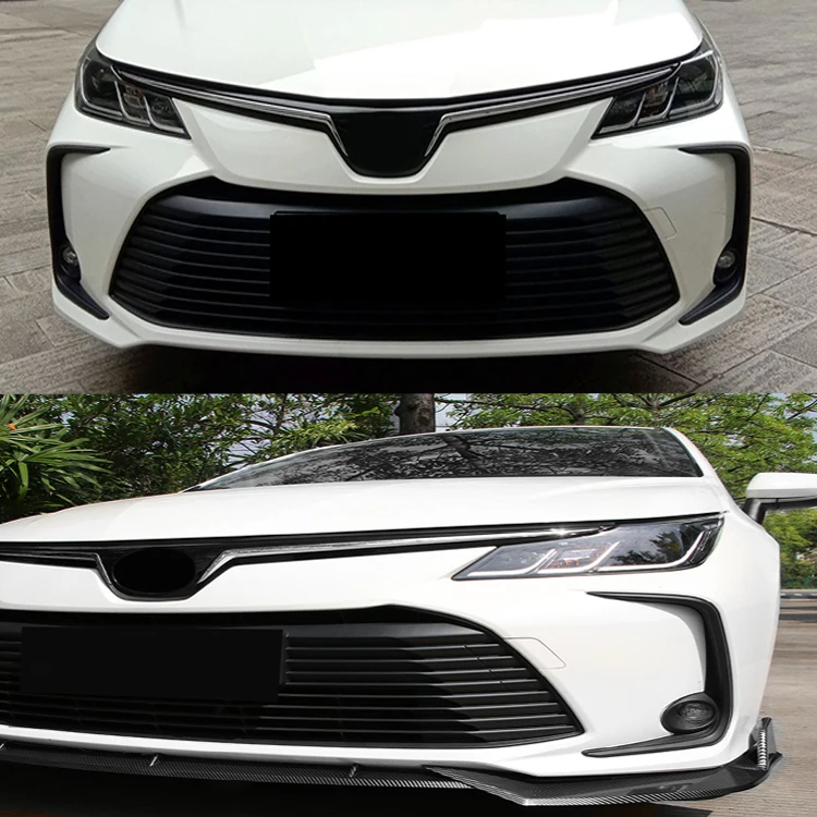 Car Front Bumper Splitter Lip Diffuser Body Kit Spoiler Deflector Lips ...