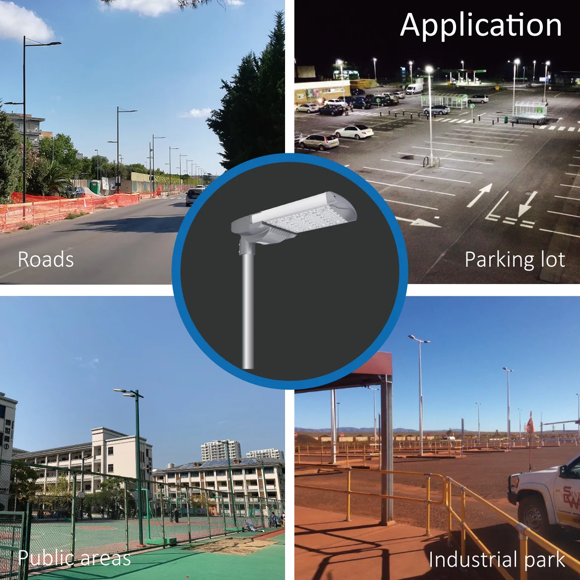 Modular Design LED Street Lighting for Residential Roadway Hot Selling ...