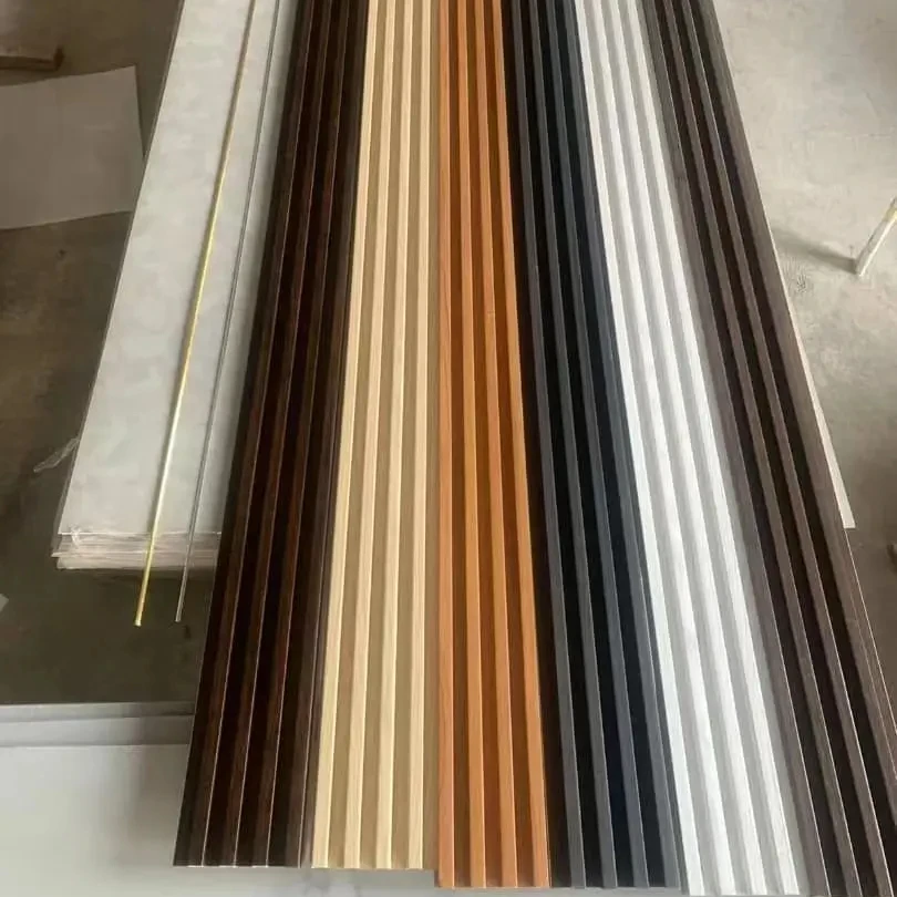 Wooden Grain Pvc Wpc Fluted Wall Panels for Decoration| Alibaba.com