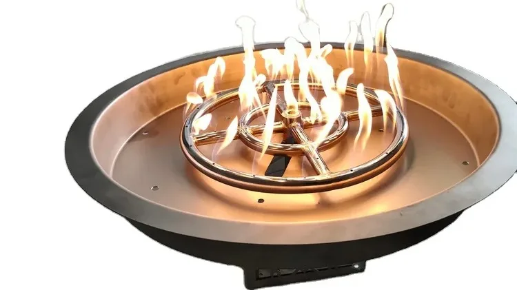 Stainless Steel Gas Fire Pit Burner Kits System Remote Control Propane ...