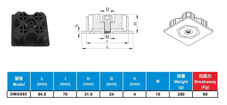 M12 M14 M16 M18 M30 Rebar Threaded Steel Embedded Pipe Sleeve For ...