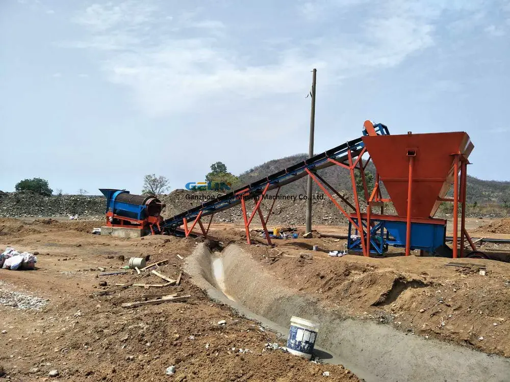 Sand Feed Hopper with Large Capacity and Belt Conveyor System for ...