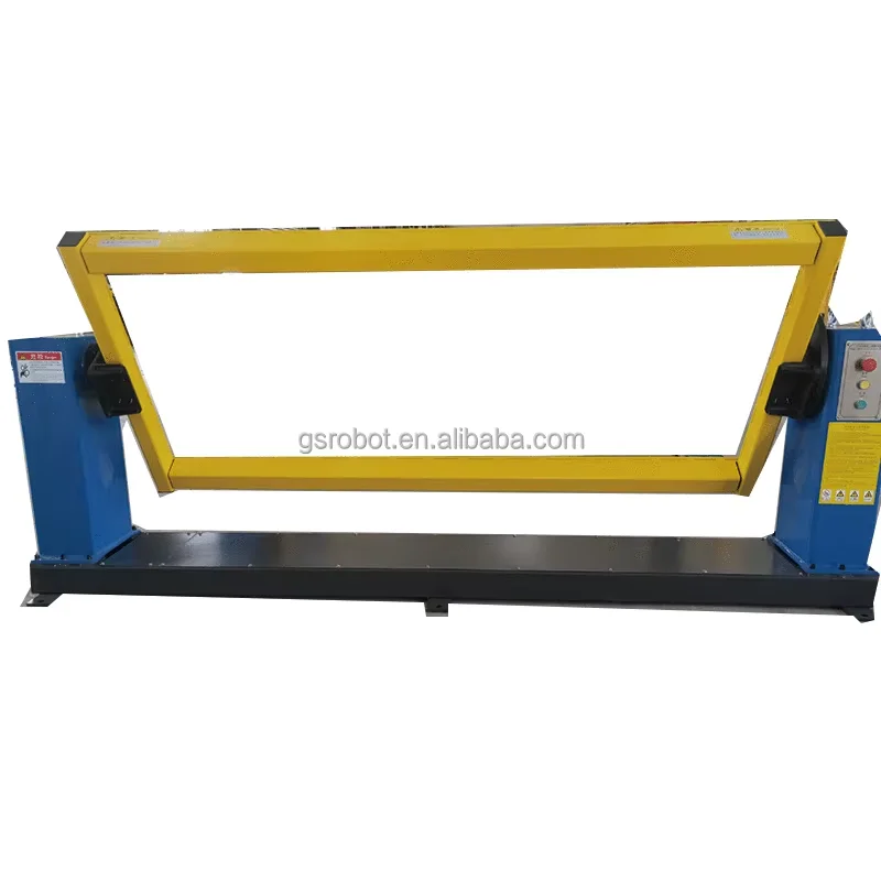 500kg Auto Welding Positioner with Single-Axis Head & Tailstock