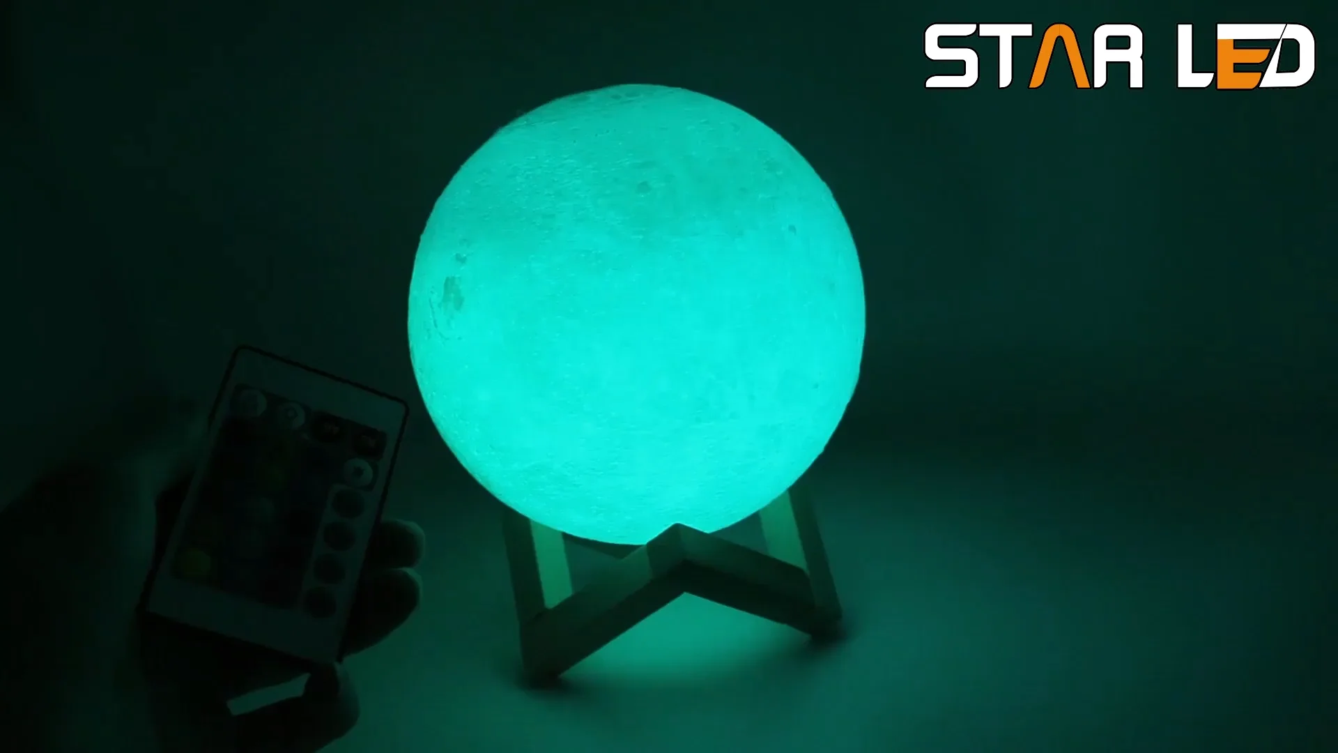 3d Moon Lamp 16 Colors Moon Touch Light With Remote Control Usb ...