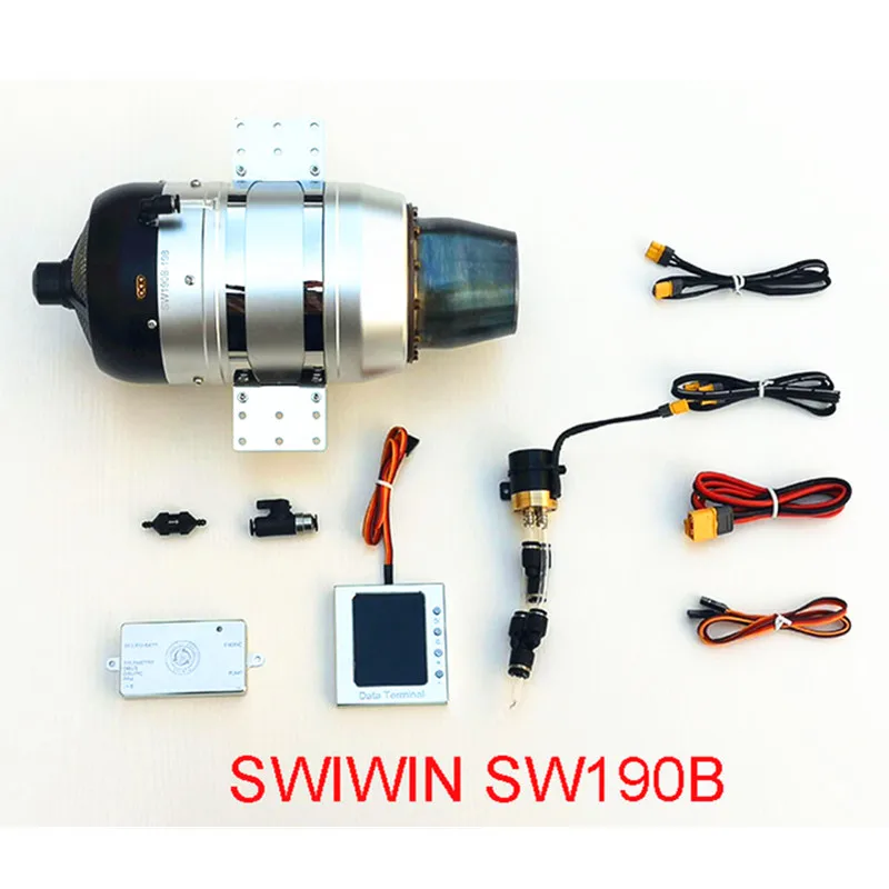 Swiwin Turbine Sw190b Brushless 19kg Turbine Engine Plane Part - Buy ...