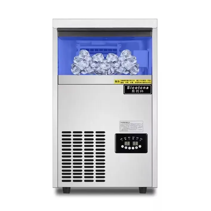 High Quality Commercial Square Ice Maker Machine Stainless Steel Ice ...