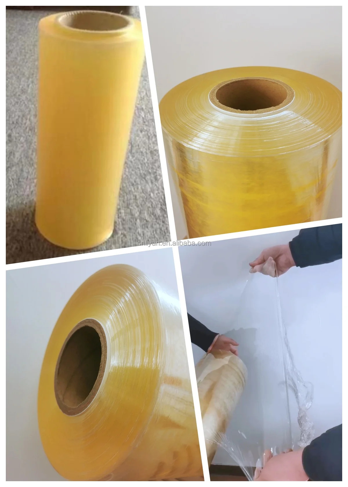 Jumbo/Large Roll PVC Cling Film Plastic Wrap Food Grade Commercial and ...
