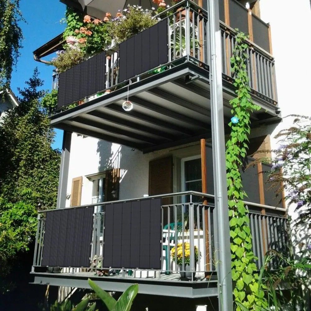 Maximize Space with Balcony Solar Panels - 600W, 800W, 1000W
