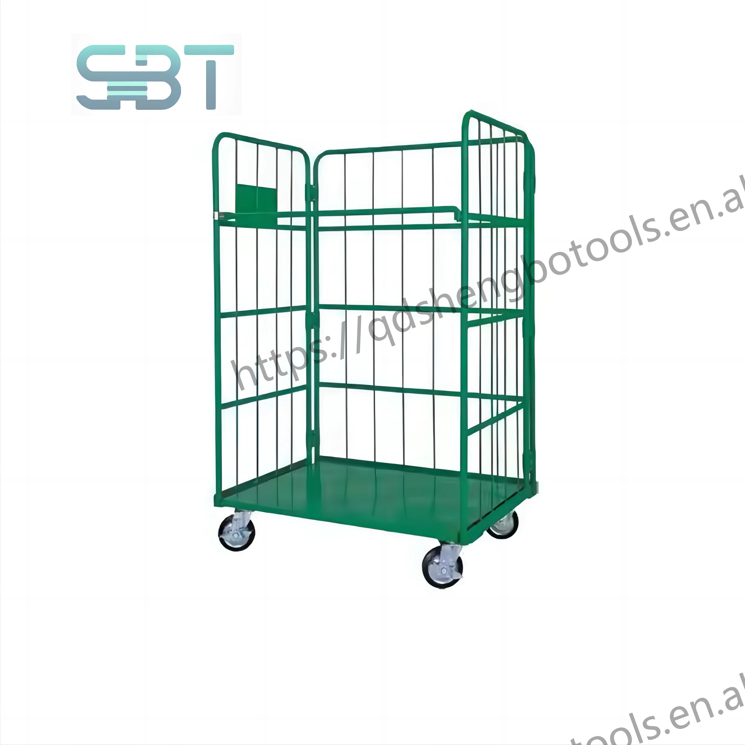 Logistics Trolley Galvanized logistics cage trolley high speed code ...