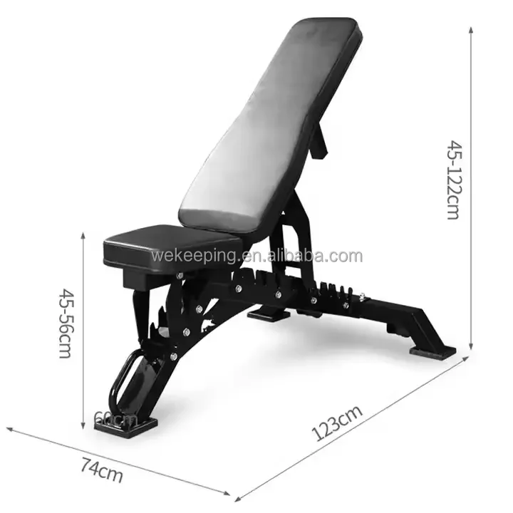 Commercial Dumbbell Stool Adjustable Sawtooth Bench Fitness Chair Bench ...