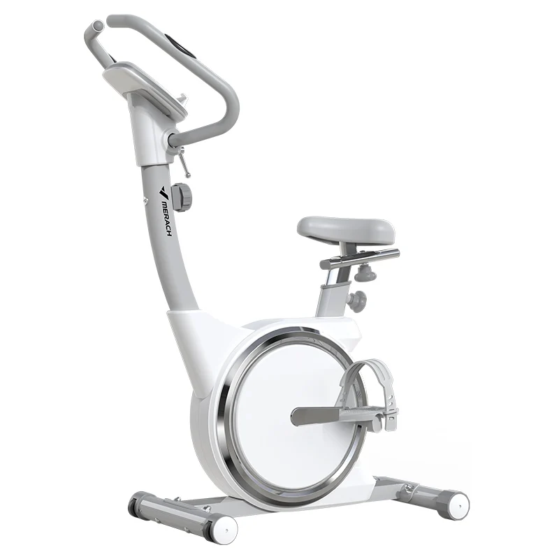 Magnetic Semi-Recumbent Bike Upright Folding Bike With Pulse Rate And ...