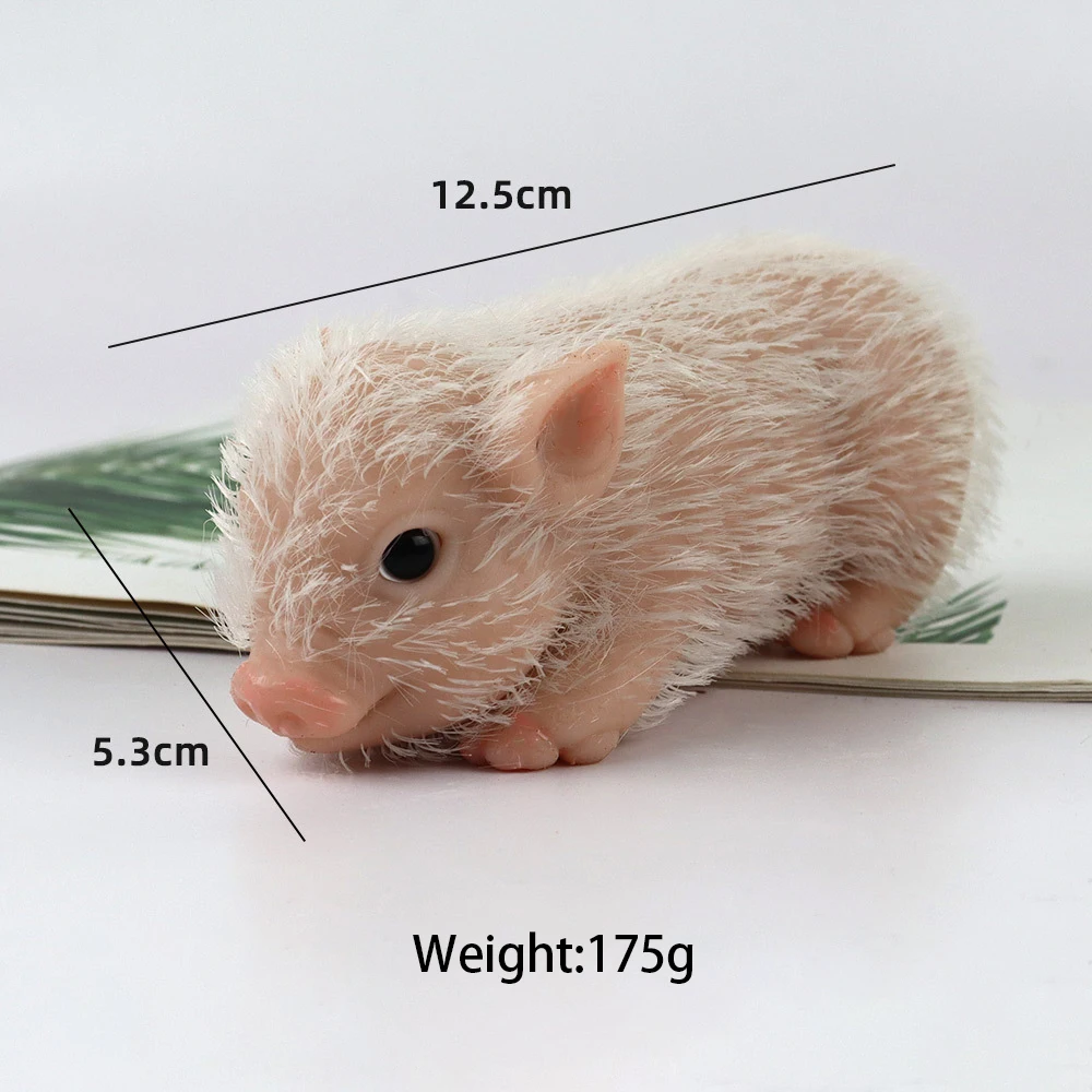 Soft Mini Realistic Silicone Animals Gift Box With Amazing Silicone ...