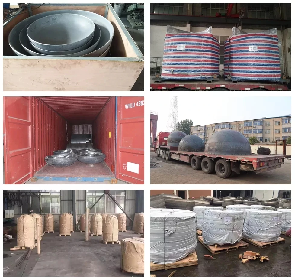 Mild Steel Torispherical Metal Half Sphere 600mm 700mm 800mm 900mm ...