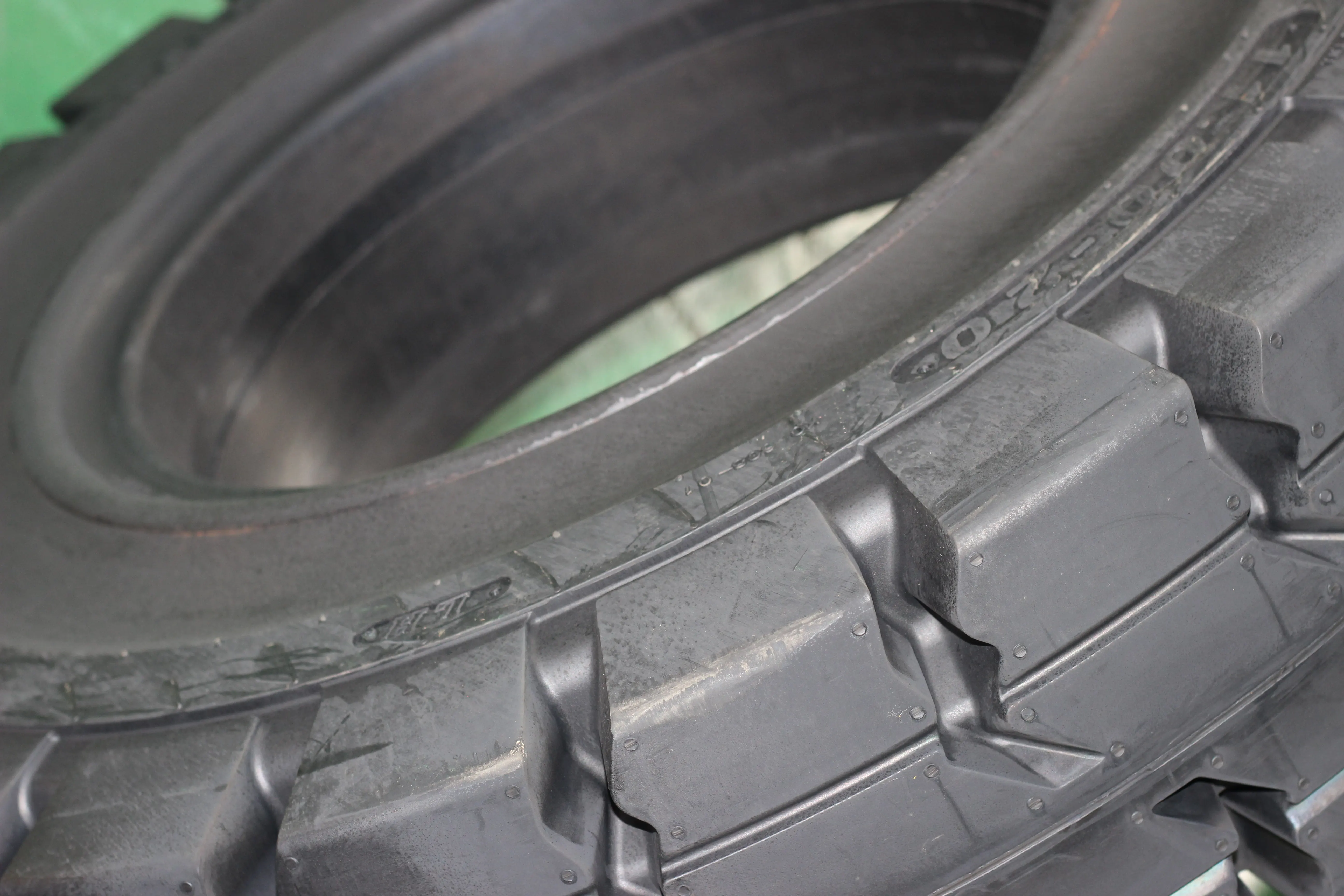 Heavy Duty Forklift Truck Solid Tire Trailer Industrial Rubber Non ...