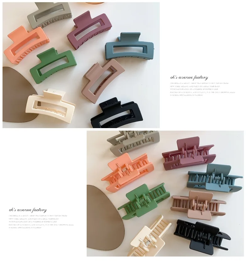 Wholesale Pastel Strong Claw Clips - High Quality Resin