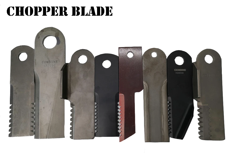 Straw Chopper Blade Knife Kit for Combine Harvester - New, 3 Months ...