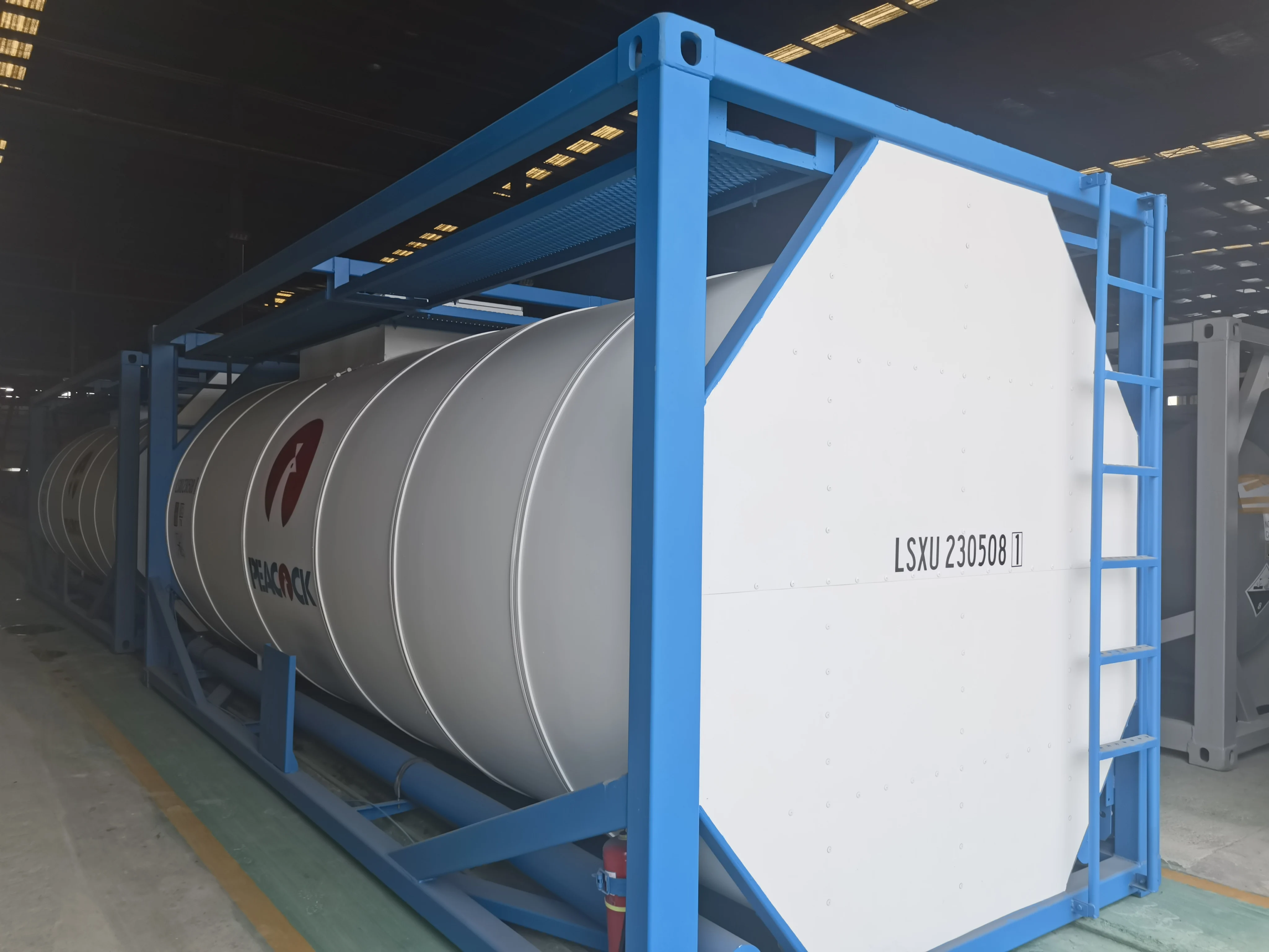 Asme Standard T14 20ft Iso Hydrochloric Acid Tank Container With Bv ...