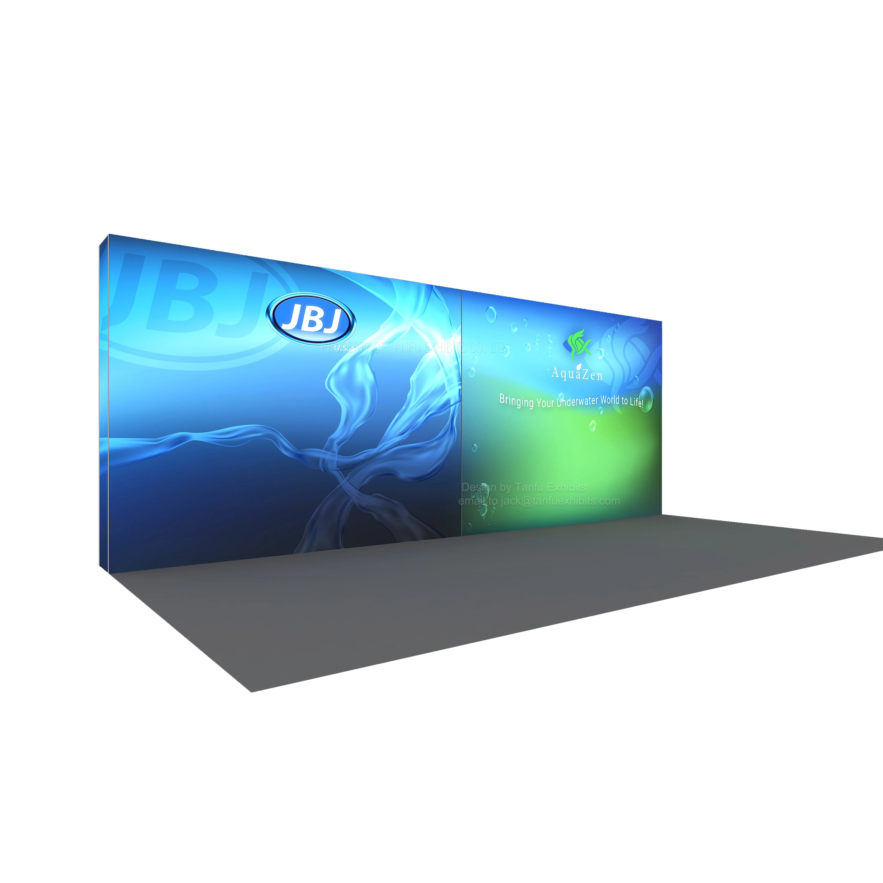 Customized Trade Show Backdrop Wall Pop up Backlit Light Box Backdrop ...
