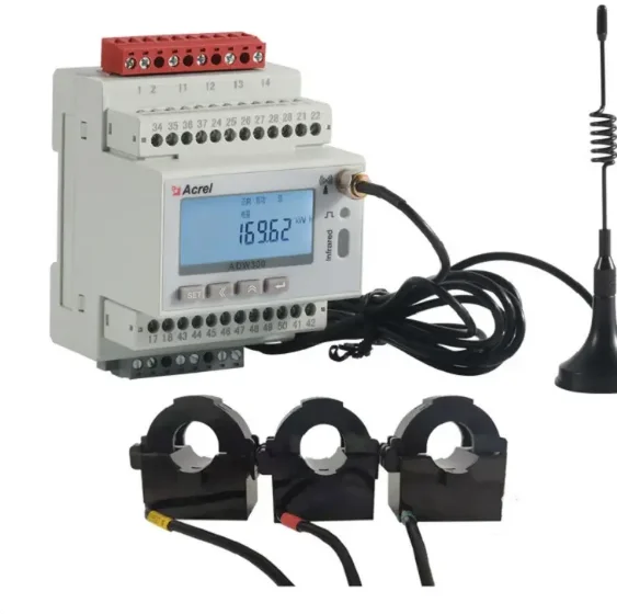 Acrel ADW300W-4GHW Wireless Din Rail Solar Metering Smart Meter ...