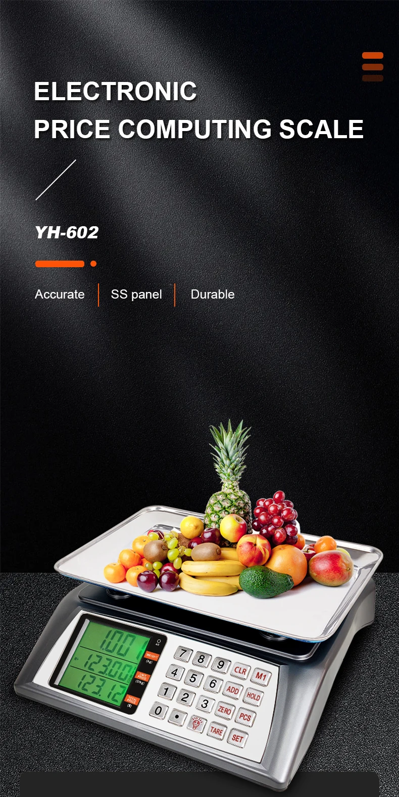 2024 Popular 30kg Pricing Scale Digital Acs Tcs Electronic Price Scales ...