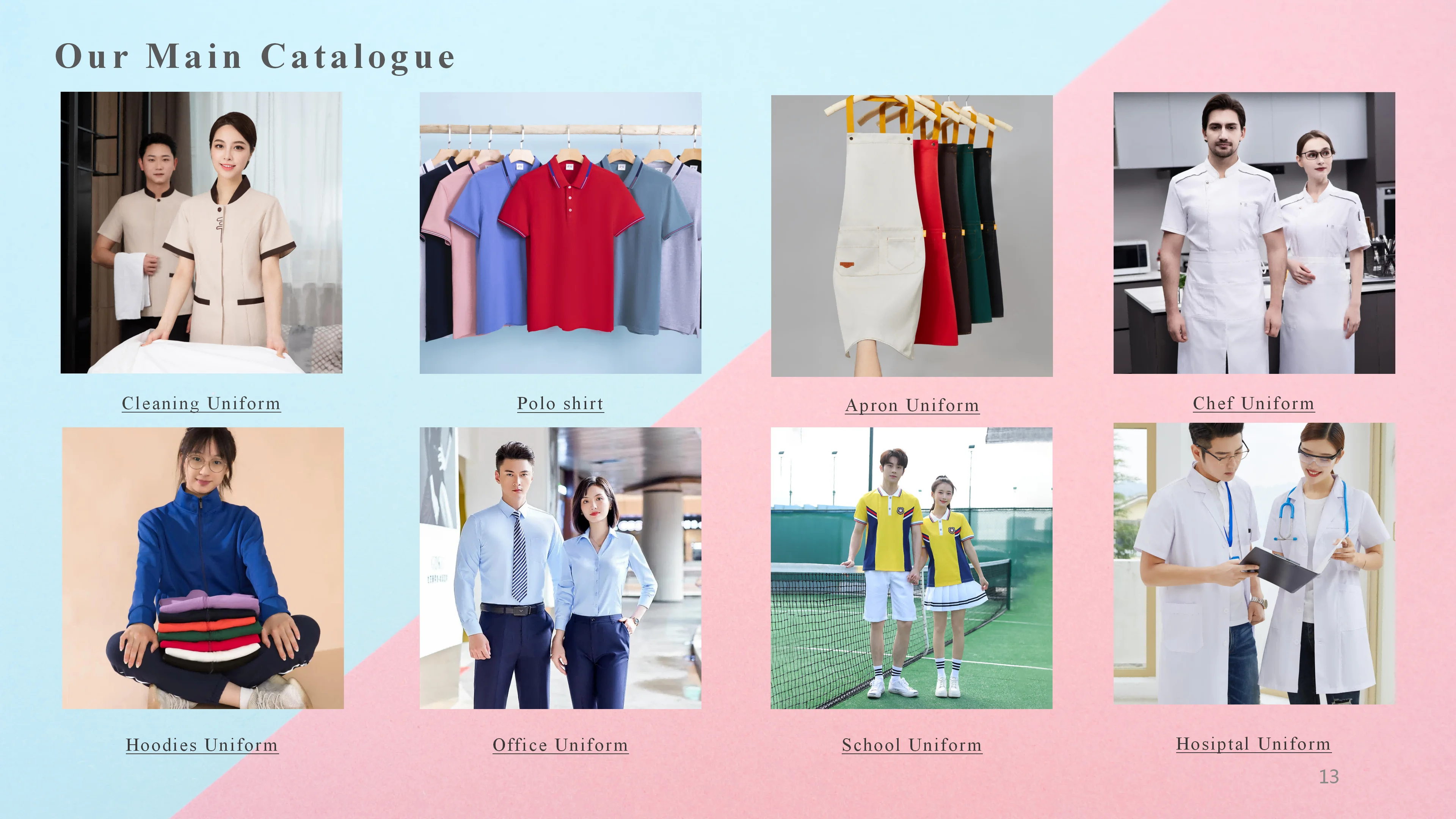 Touchhealthy Hotel Uniforms - Professional Waiter Vests