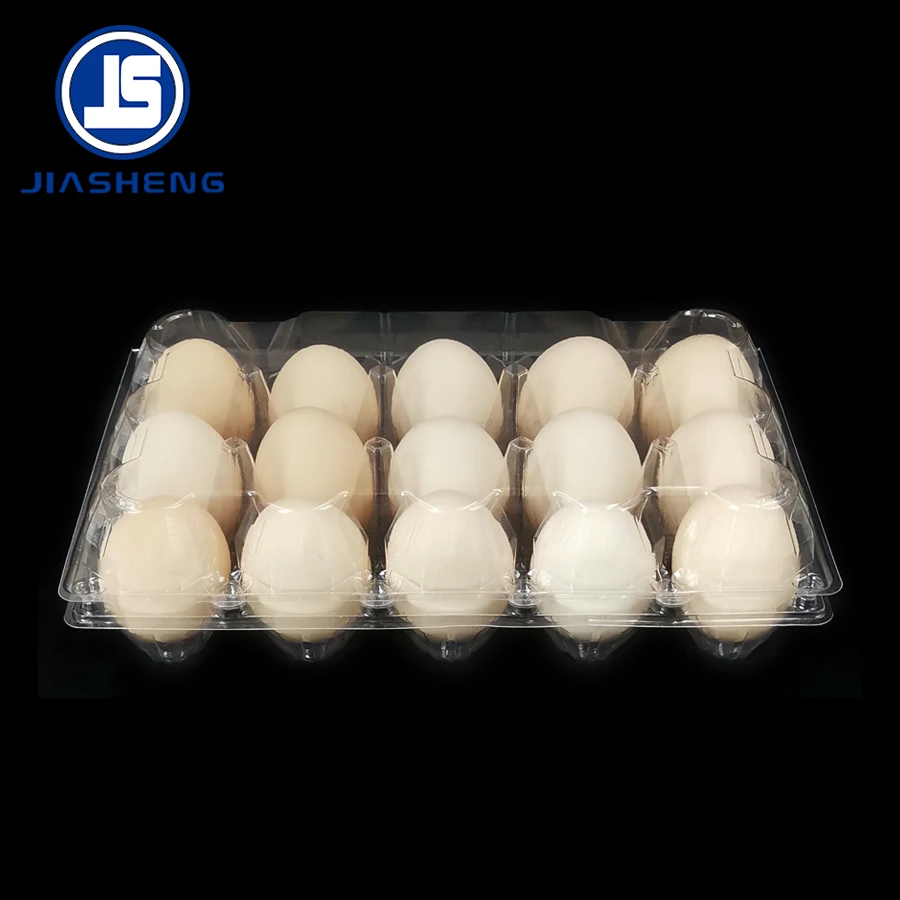 Wholesale Clear Packaging Cartons Disposable Clamshell 15 Holes Plastic ...