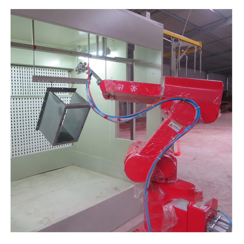 Computer Case Automatic Painting Robot Spray Painting Machine Line ...