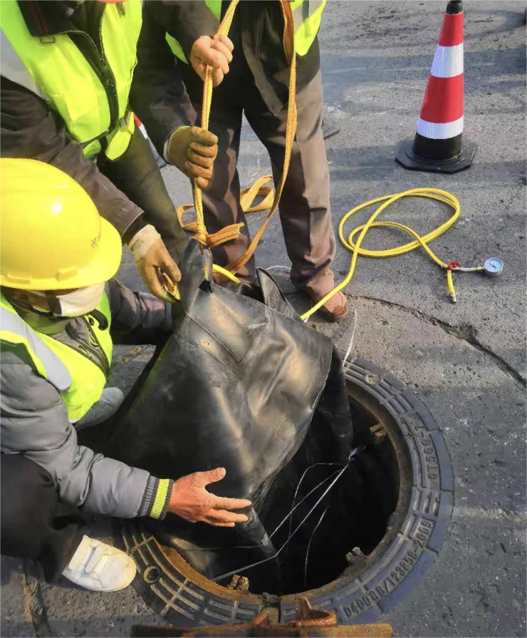 High Pressure Inflatable Rubber Stopper Penumatic Water Pipe Plugs ...