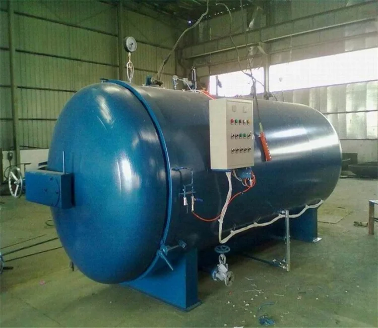 Customized Horizontal Steam Rubber Vulcanizer Autoclave - Buy Autoclave ...