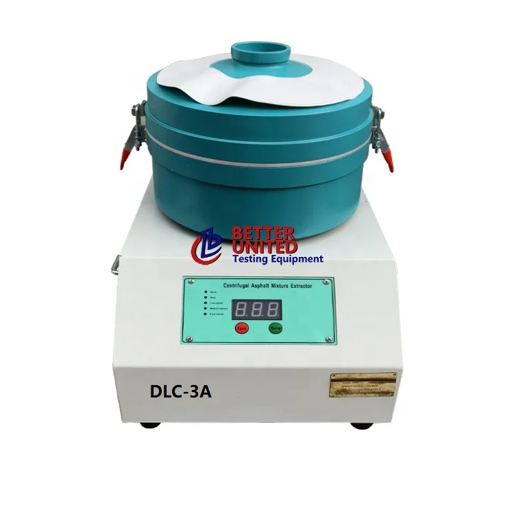 Extractor centrífugo Soxhlet de asfalto bituminoso de capacidad 1500 ...