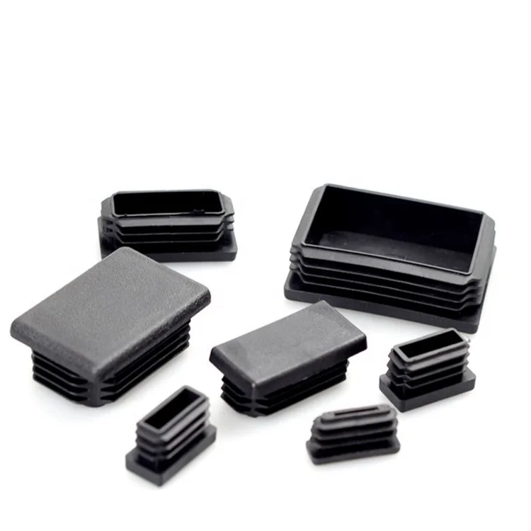 Aluminum Profile Steel Square Round Rectangular Tube Plastic Plug Pipe ...