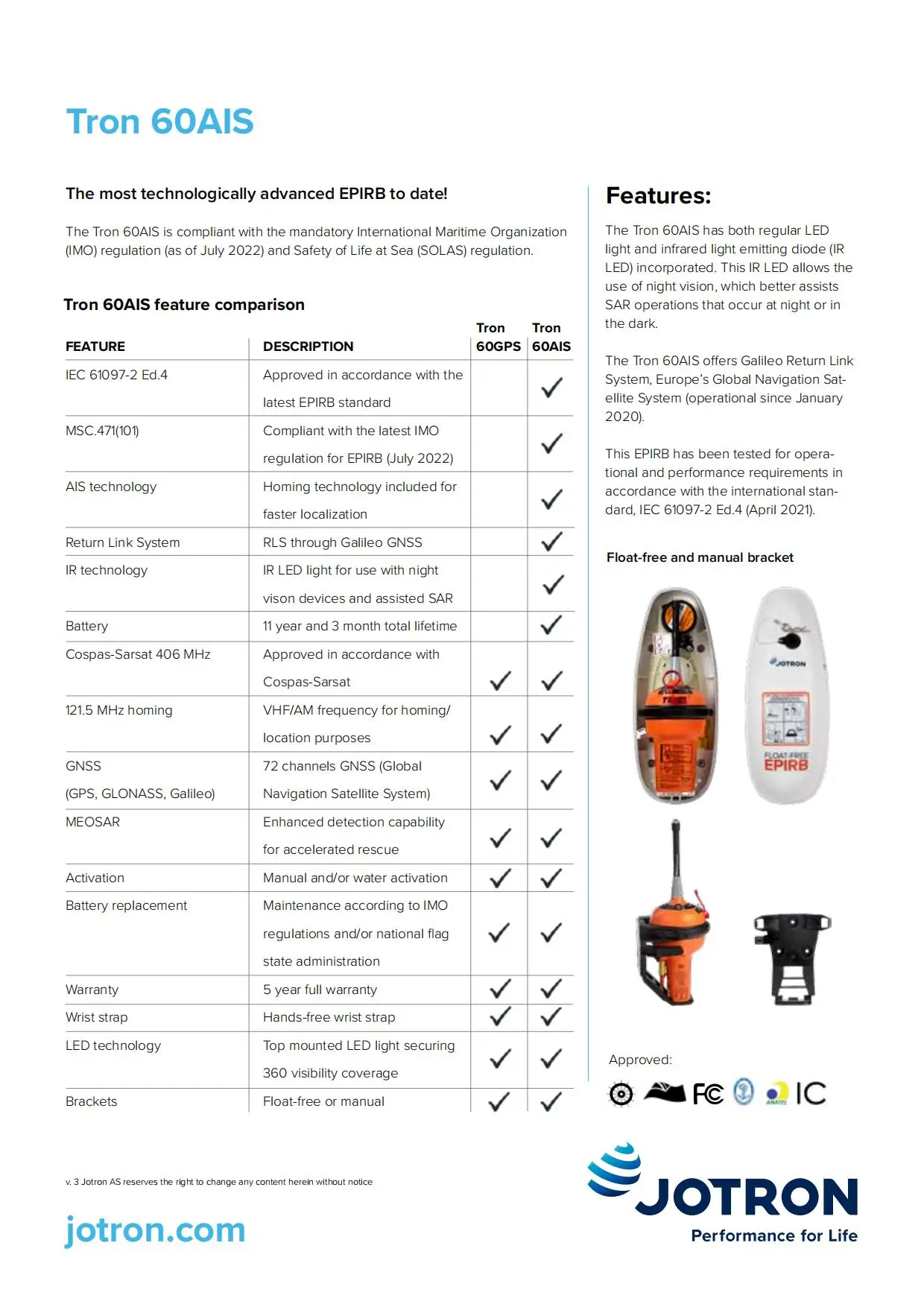 JOTRON TRON 60AIS - Reliable Maritime Navigation & Communication