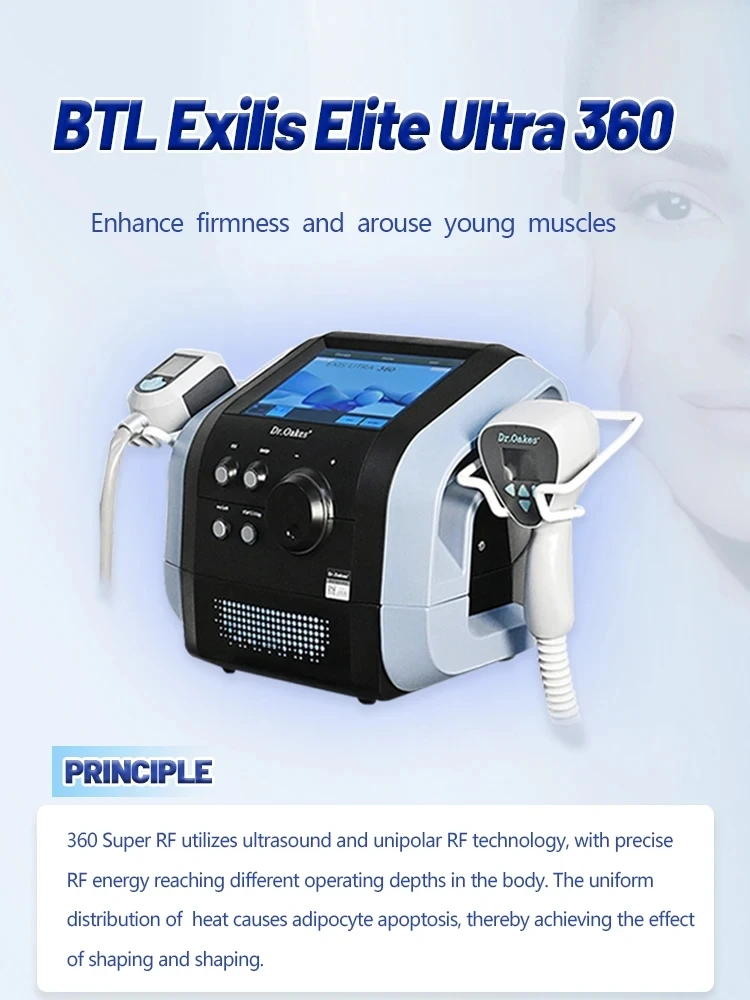 Facial Skin Tightening 360 Rf Machine Collagen Regeneration Ems Machine ...