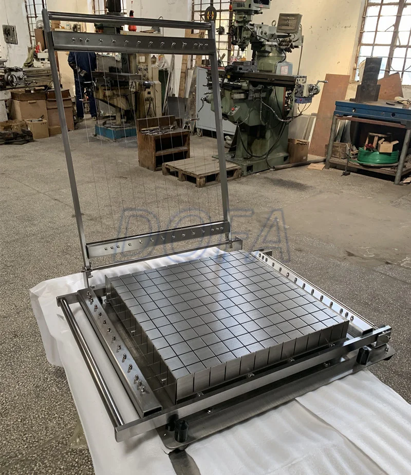 Stainless Steel Manual Double Blade Cheese Cake Cutting Machine ...