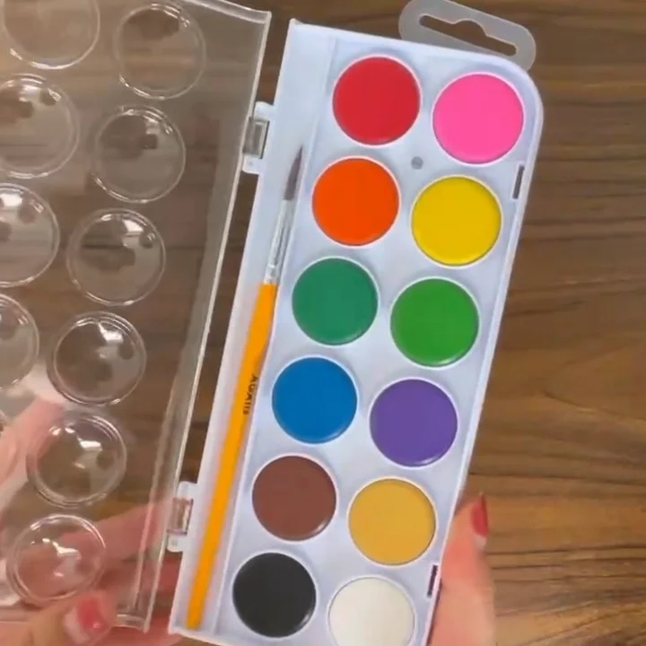 Water Color Paint Set For Kids Bulk Watercolor Paint Washable ...