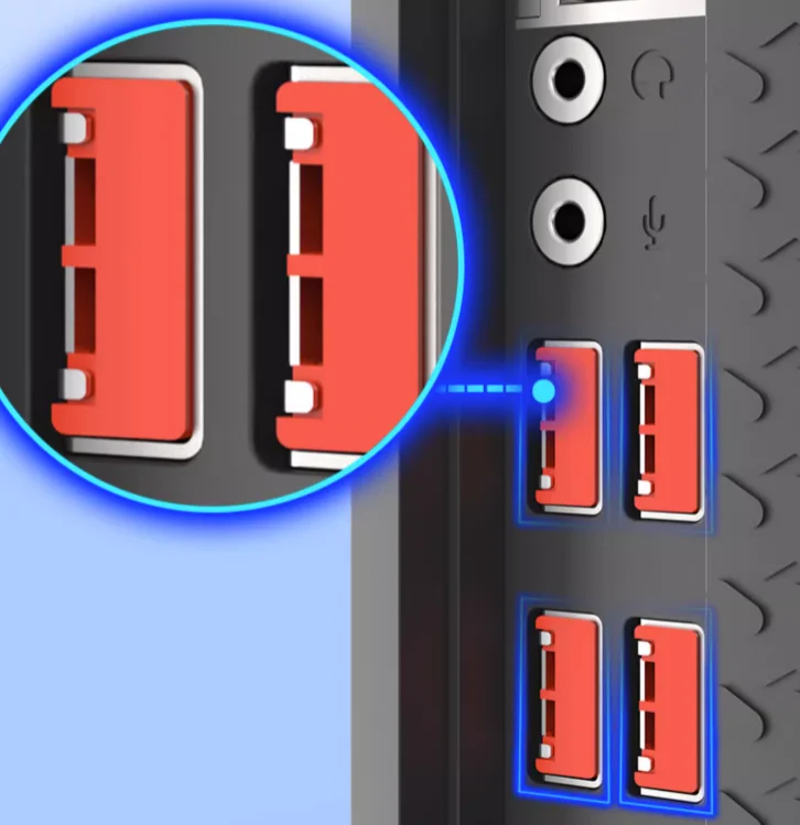 Secure Your Network with Aucas RJ45 Port Lock USB Plug Locks