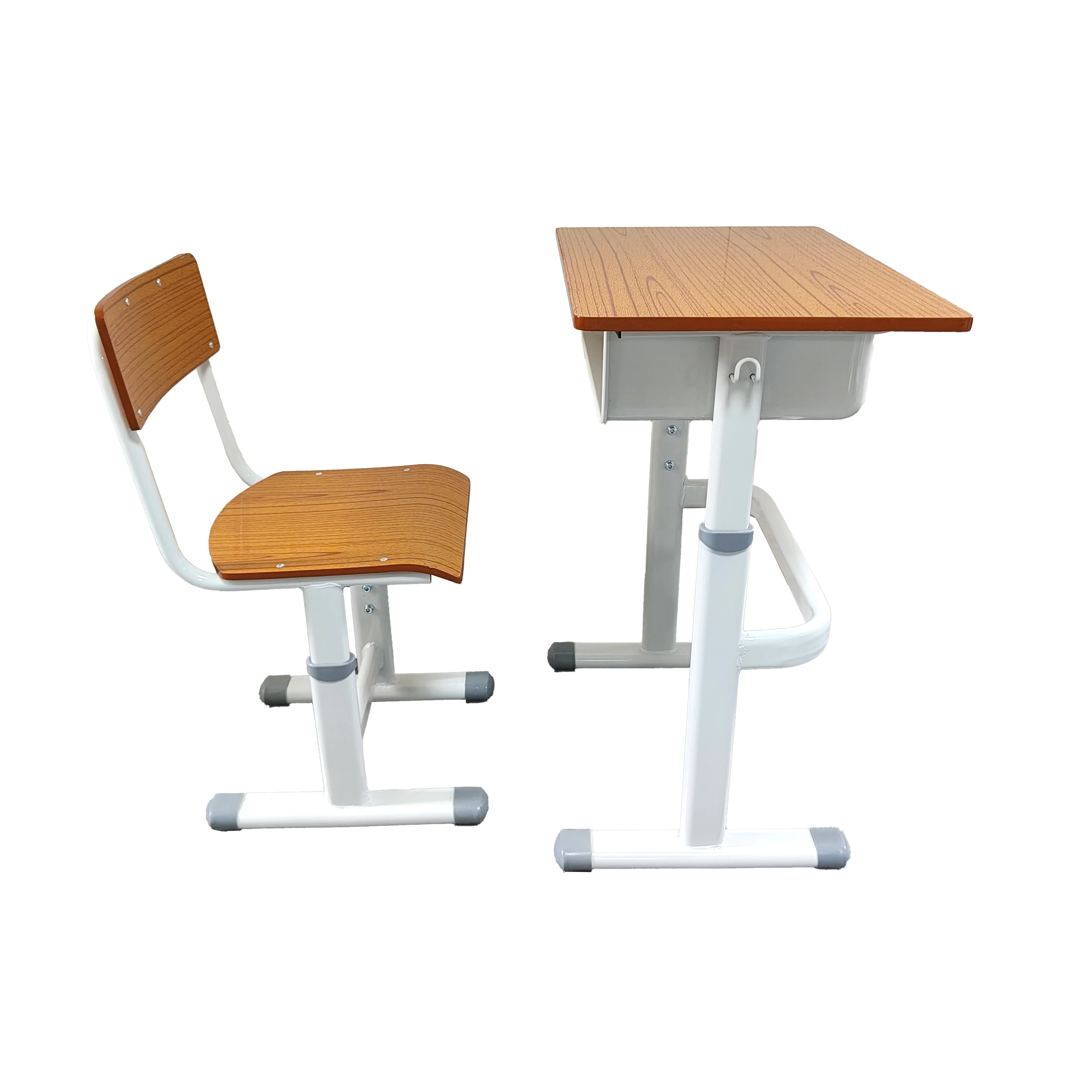 Adjustable Height School Furniture Student Desks And Chairs Height ...