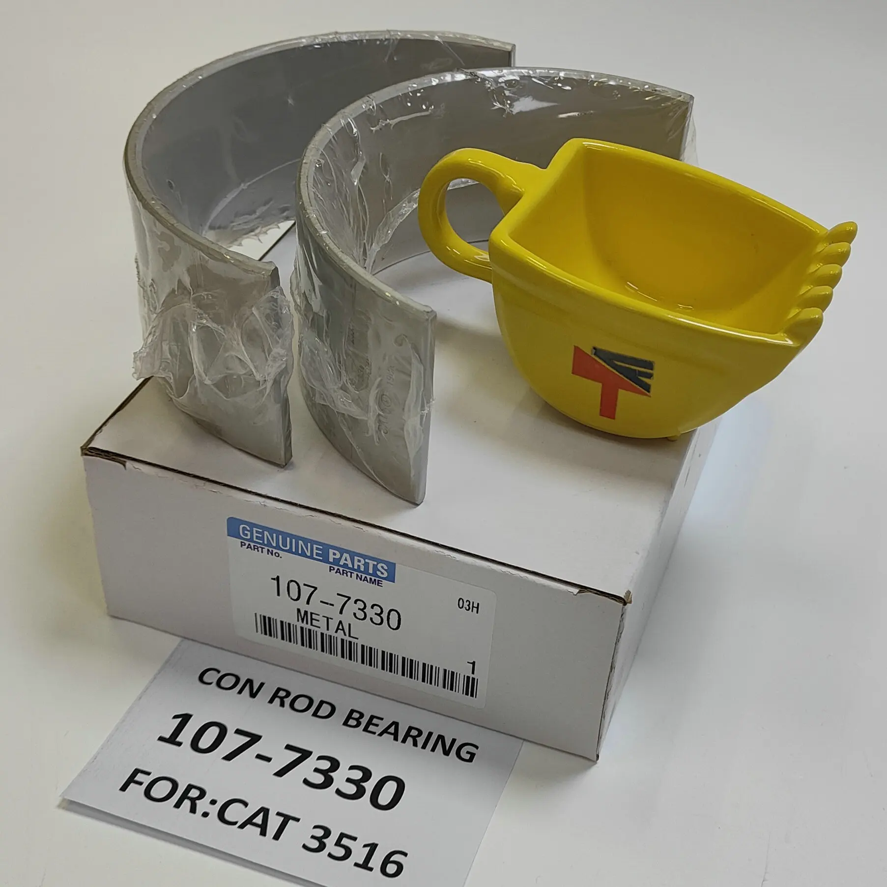 Engine Parts Connection Rod Bearing 107-7330 For Engine 3516 3512 3508 ...