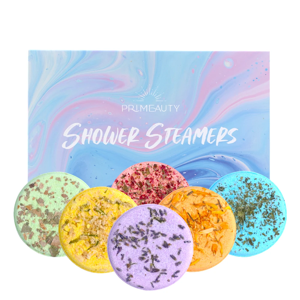 Relaxation Home Spa Shower Fizzers Melts Vapor Gift Aromatherapy ...