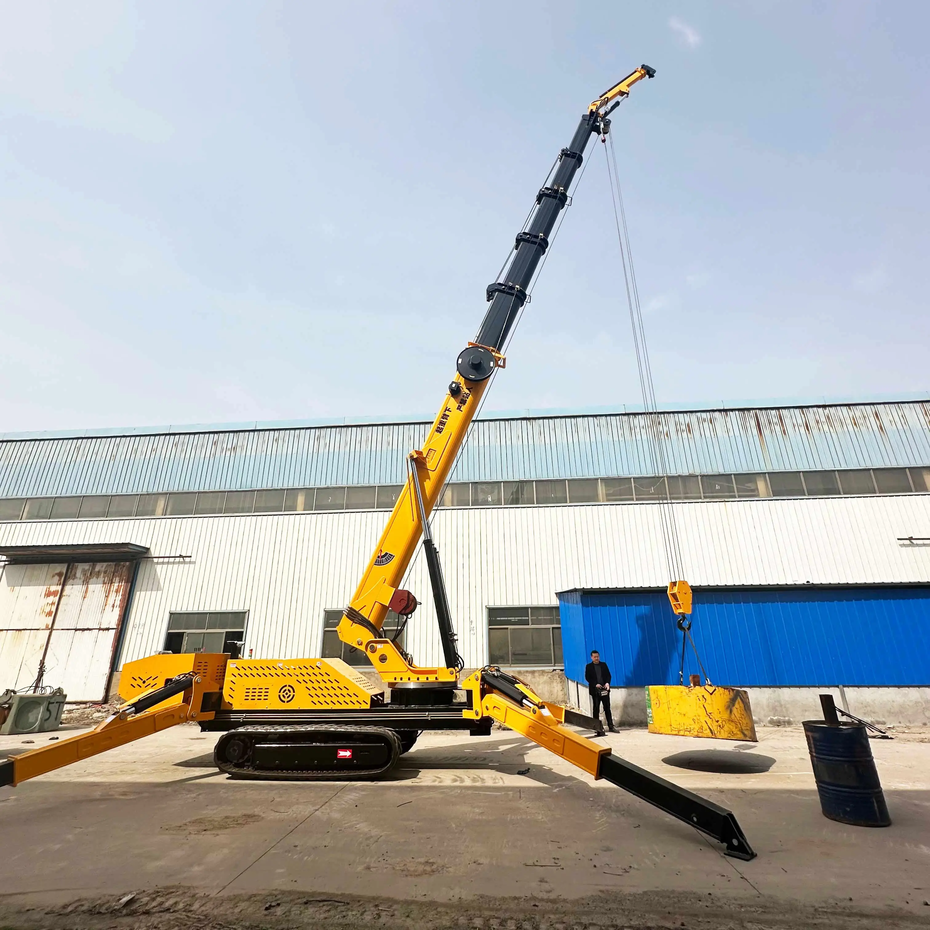 TONLITA 8ton Spider Crane - High Quality Lifting Solutions