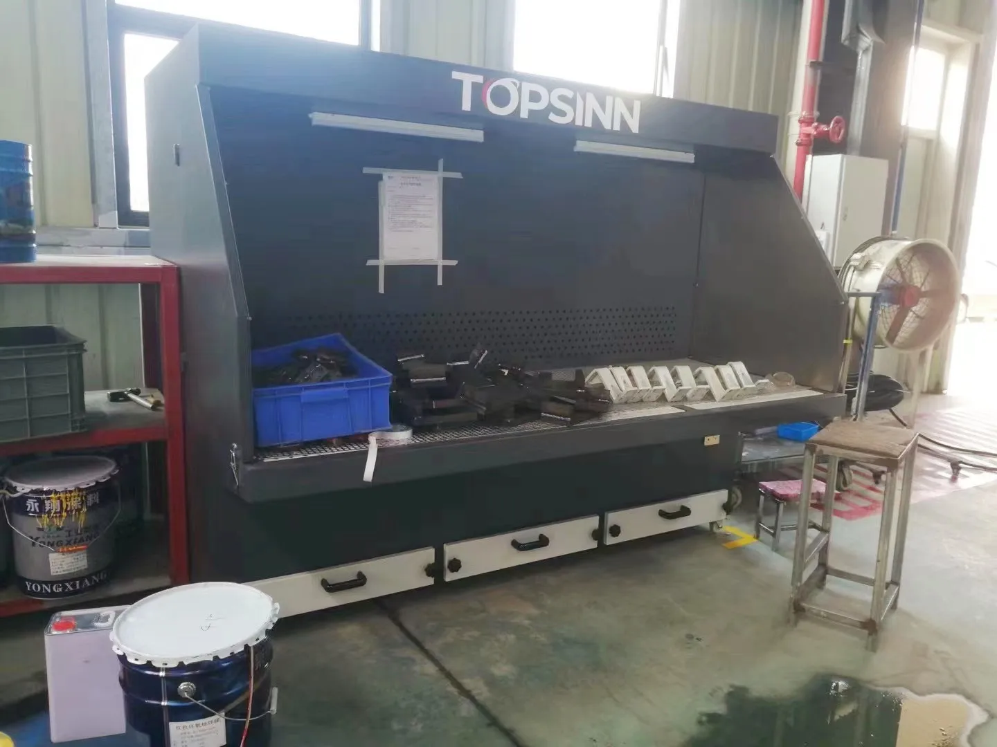 TOPSINN Dust Collector - Efficient Fume Extractor for Laser Machines